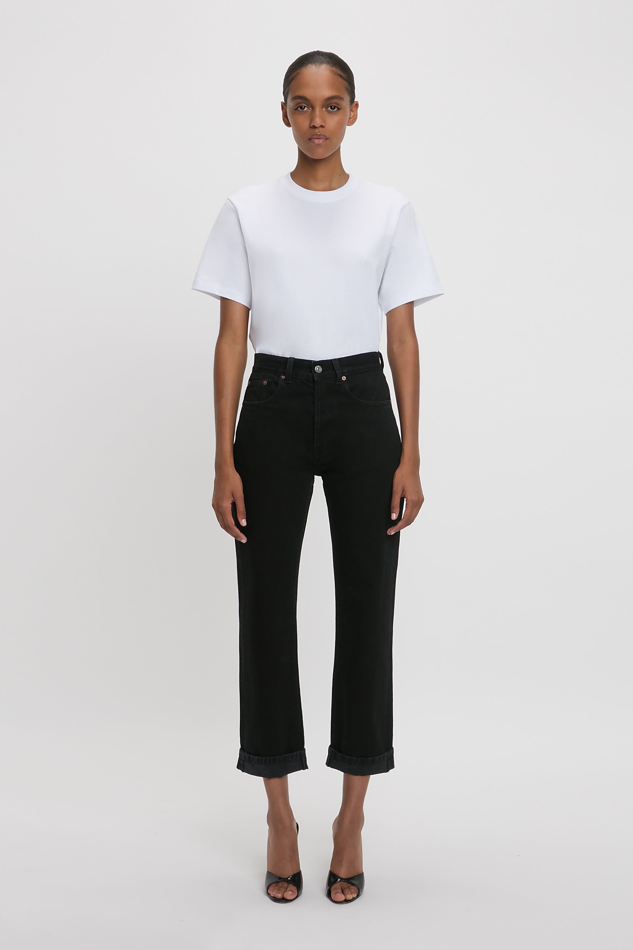 Victoria Jean In Washed Black – Victoria Beckham UK