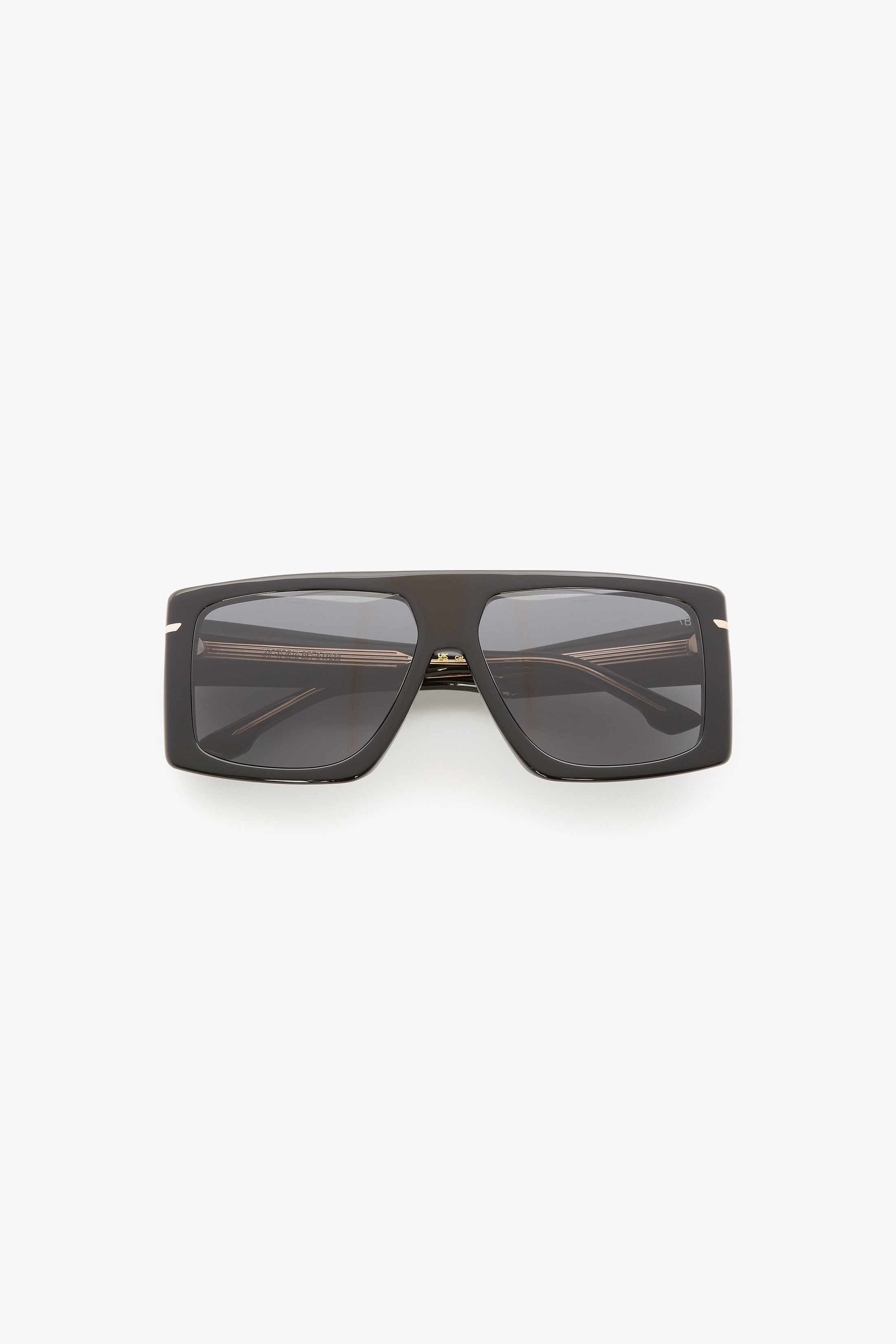 Oversized Flat Top Frame In Black – Victoria Beckham